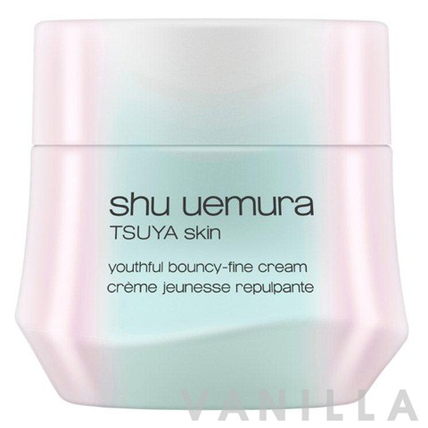 รีวิว Shu Uemura Tsuya Skin youthful Bouncy-Fine Cream | V A N I L L A