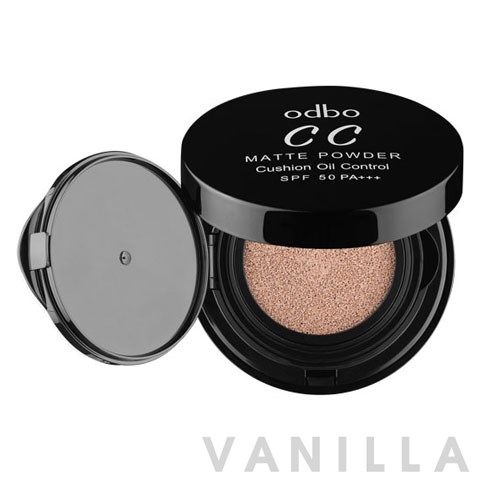รีวิว Odbo CC Matte Powder Cushion Oil Control Spf 50 Pa+++ | V A N I L L A
