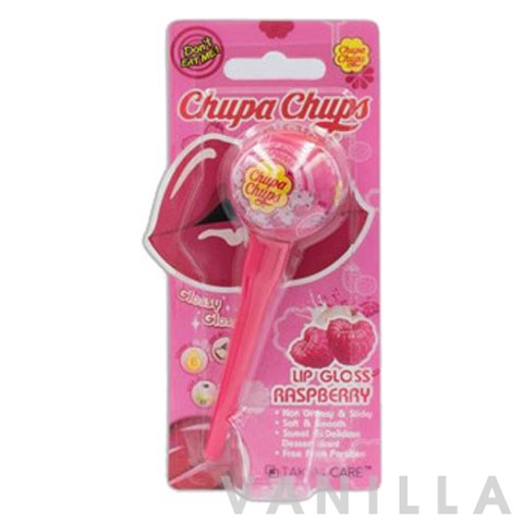 รีวิว Chupa Chups Lip Gloss Raspberry | V A N I L L A